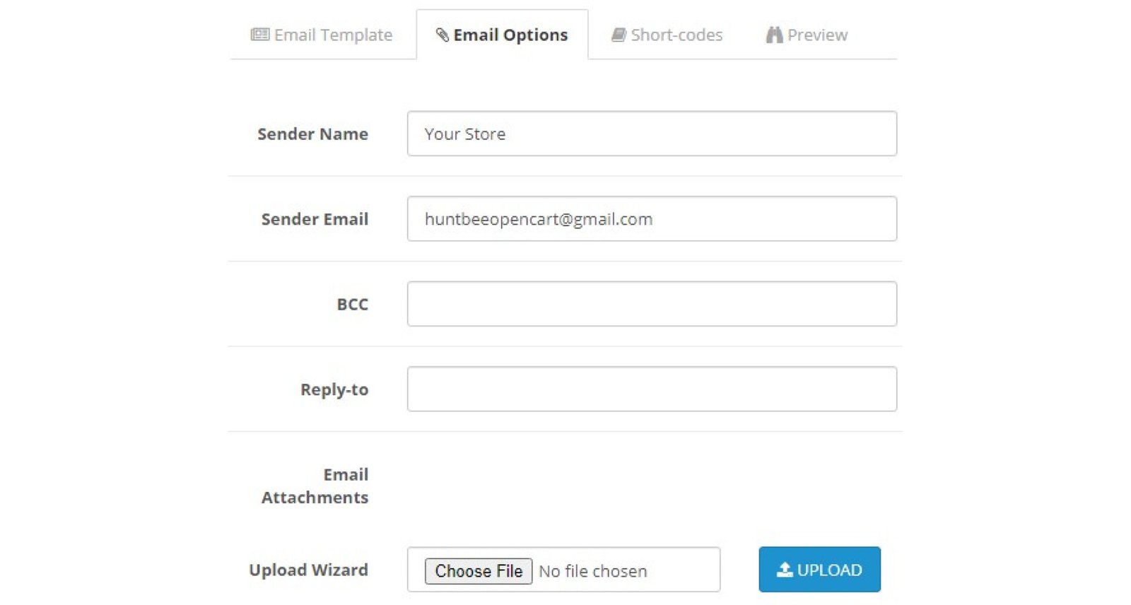 OpenCart Professional Order Status Email Designer 5 | Huntbee